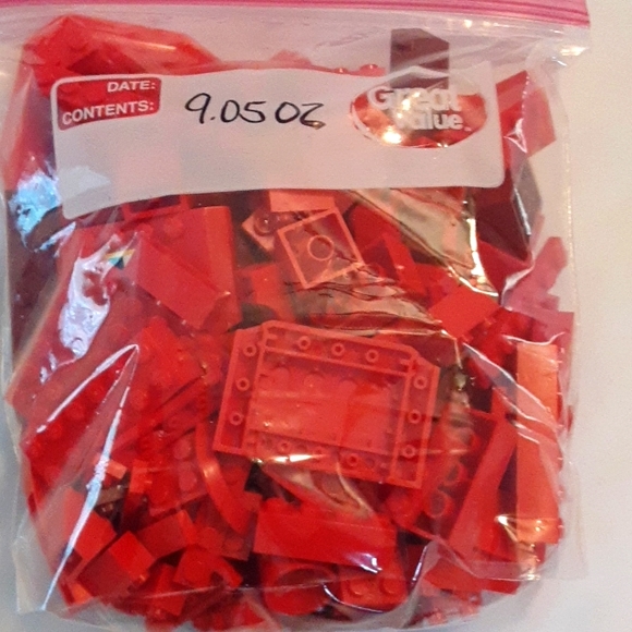 Lego | Toys | 9 Ounces Of Red Legos | Poshmark